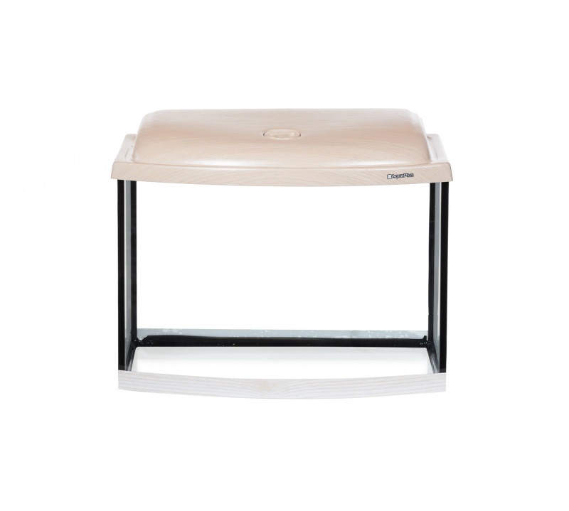 Аквариум AquaPlus STD LED Ф70 выбеленный дуб (600х300х460-5) фигурный ...